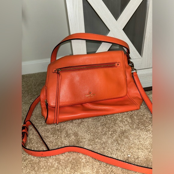 kate spade | Bags | Orange Kate Spade Satchel | Poshmark